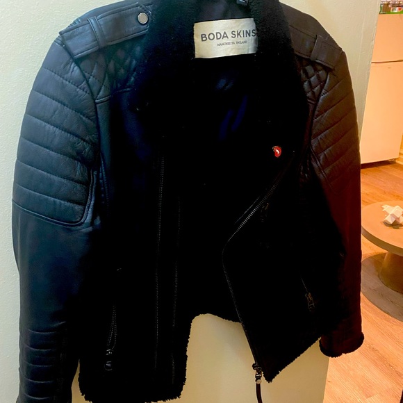boda skin | Jackets & Coats | Boda Skin Leather Jacket | Poshmark
